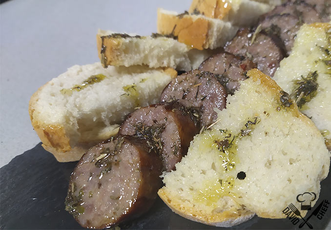 Tapa de chorizo criollo - Cocina con David